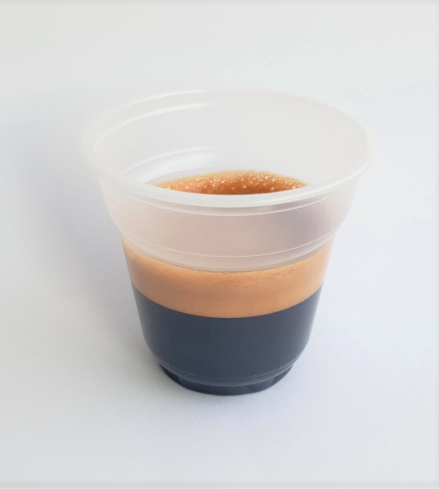 Bicchieri caffè in plastica - 50 pz - Paradise Coffee